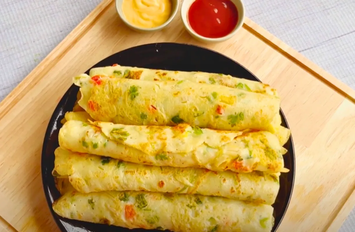 Vegetable Crepes Recipe: A Healthy & Tasty Breakfast!